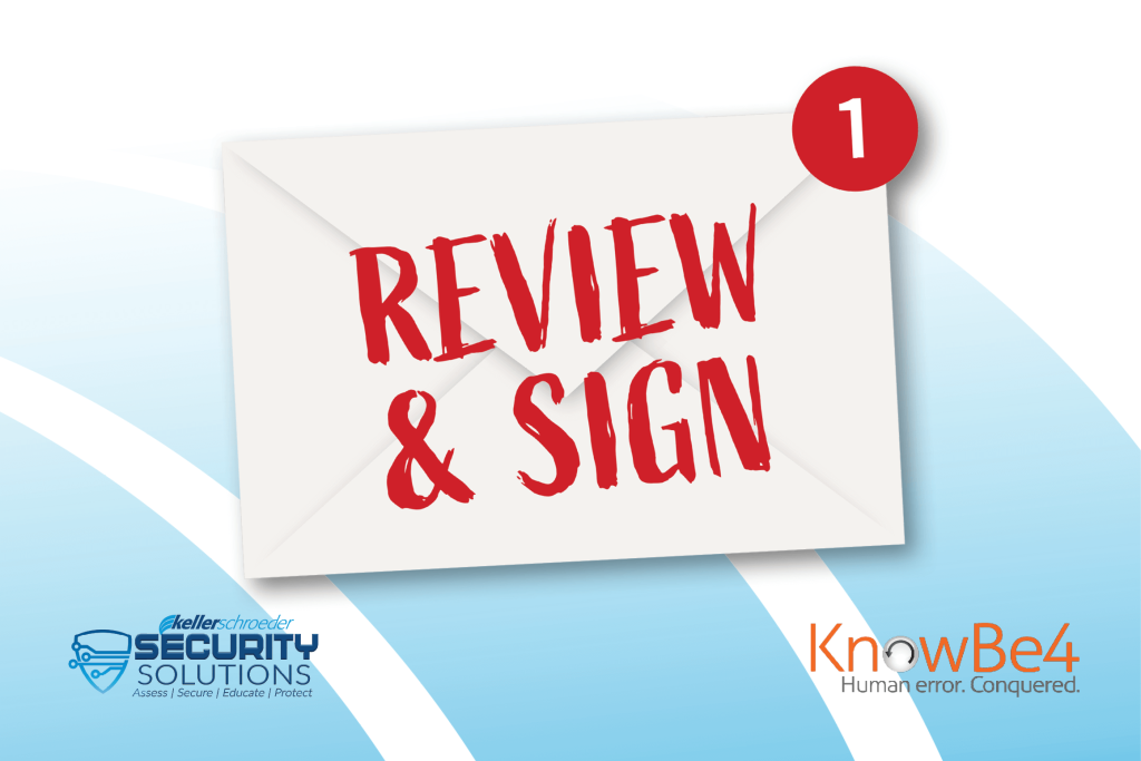 STOW - KnowBe4 Blank Image Phishing Scams - Website - Keller Schroeder